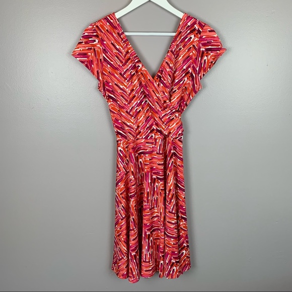 Nomadic Traders | Dresses | Nomadic Traders Faux Wrap Dress Small ...